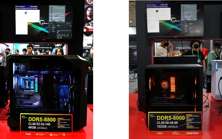 G.SKILL Showcases Extreme DDR5 Memory at Computex 2023 | CdrInfo.com